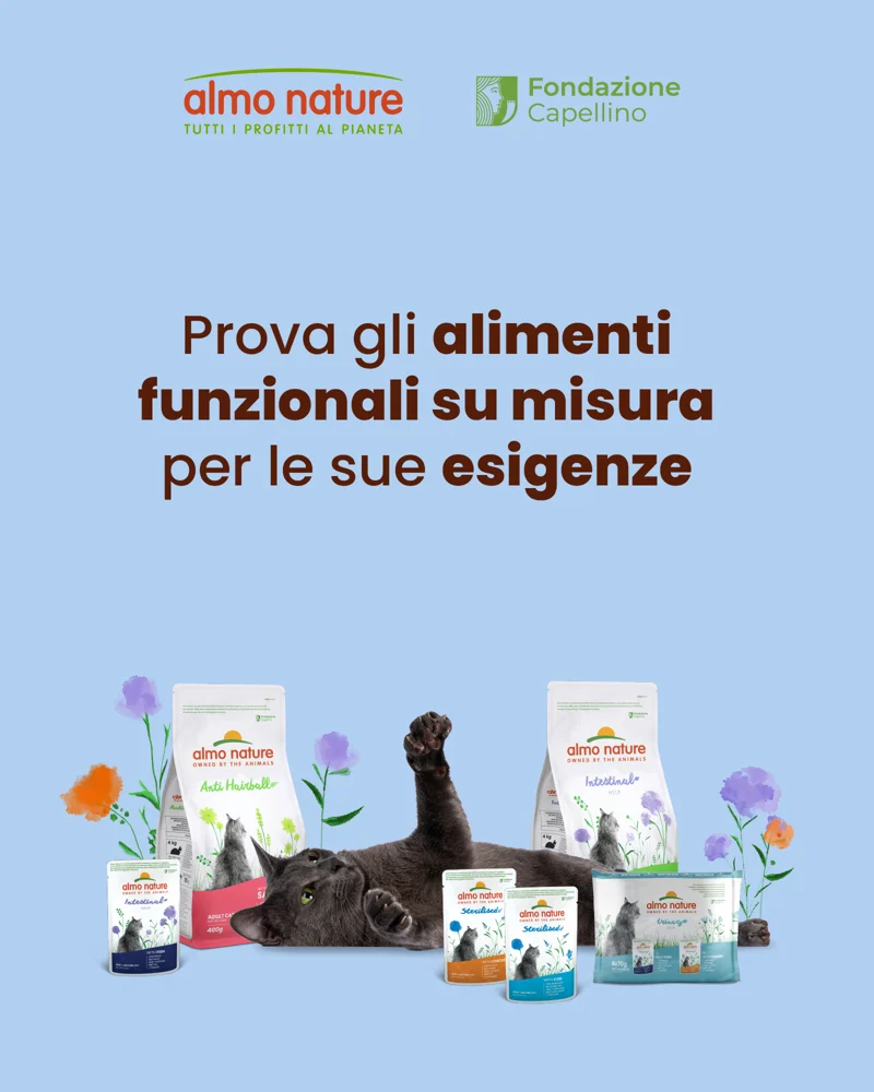 Almo Nature: Alimenti Funzionali su Misura delle sue Esigenze